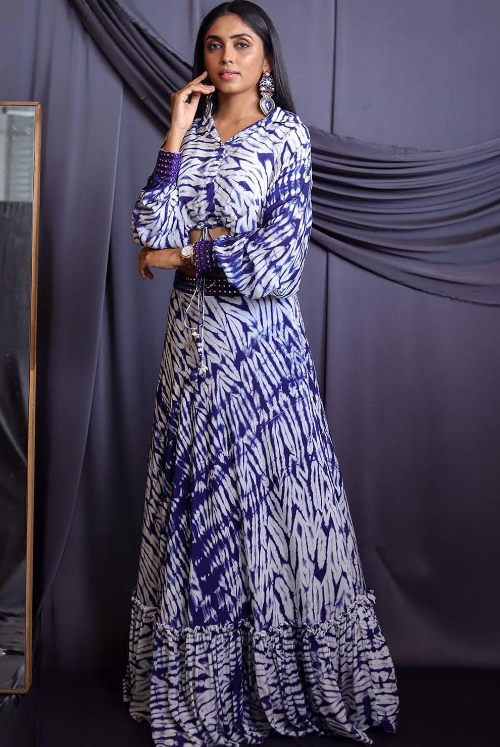Shibori Indigo String Set – coeurstyle